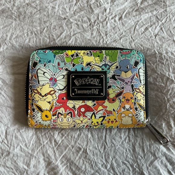 Loungefly | Bags | Loungefly Pokmon Character Zip Wallet | Poshmark